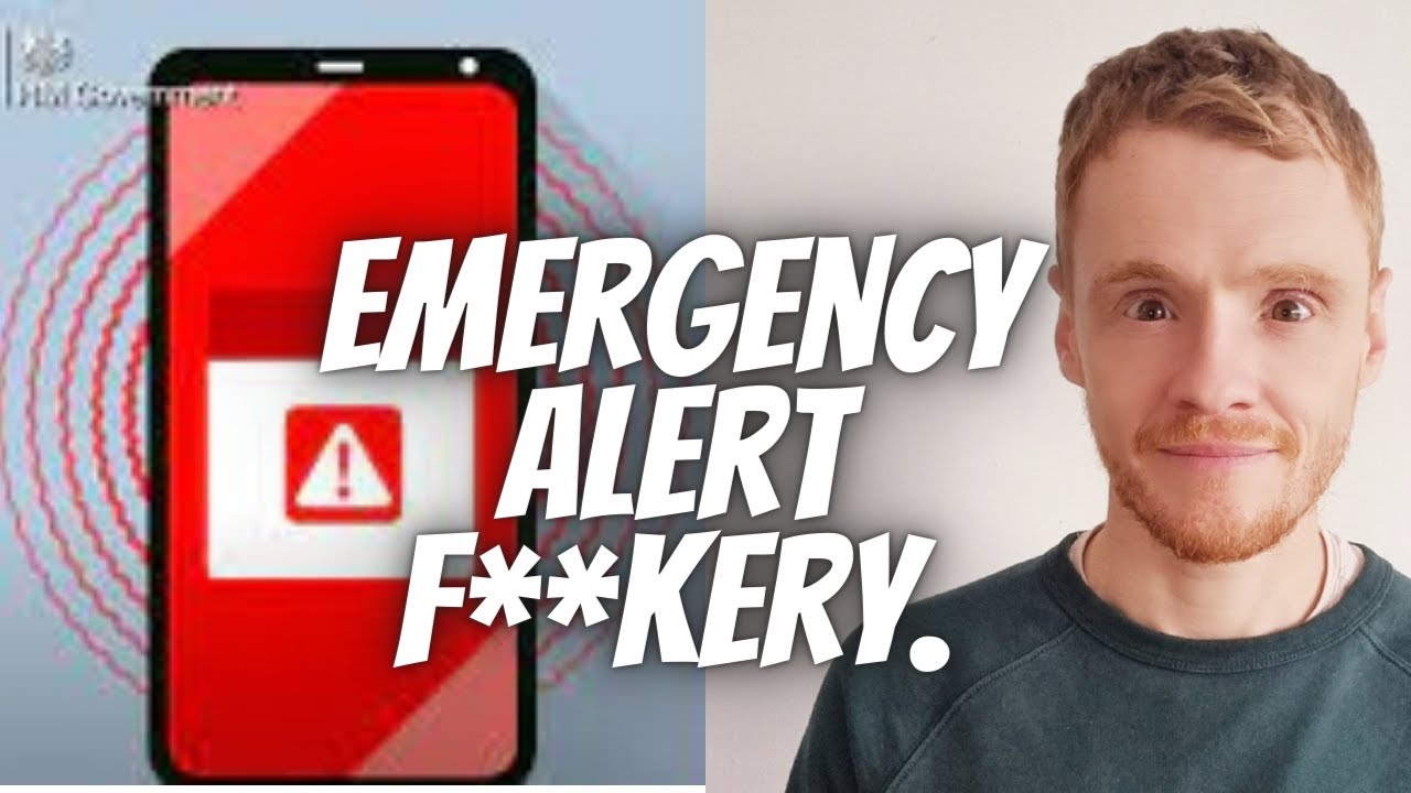 Emergency alert f**kery, more creeping authoritarianism.