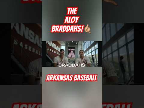 BASH BRADDAHS #arkansas #baseball #wehiwa #kuhio #aloy #razorbacks #shorts #shortsfeed #ytshorts