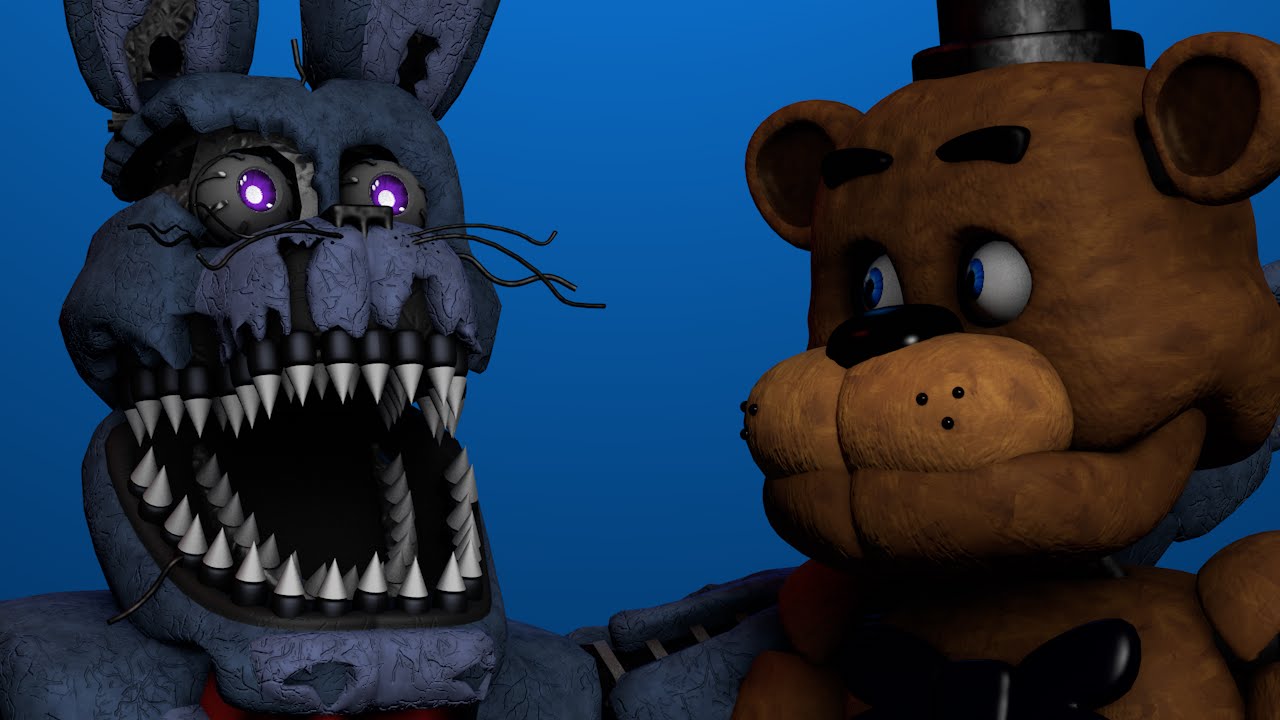 [FNaF/C4D] How Nightmare Animatronics Were Born | FNaF Animation!