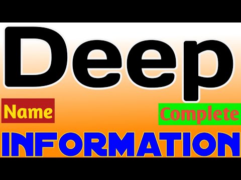 Deep Name Meaning | Deep Naam Ki Rashi | Deep Name Full Details | The Secret of Name