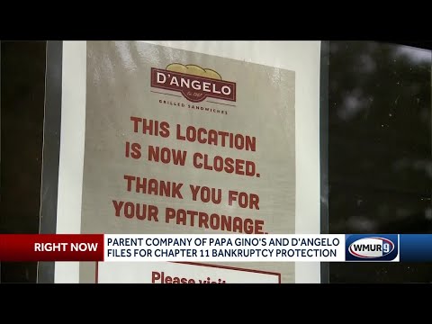 Papa Gino's, D'Angelo restaurants close across New England