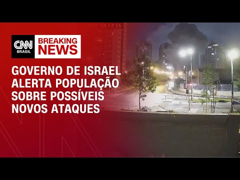 Irã x Israel: Governo israelense alerta população sobre possíveis novos ataques | LIVE CNN