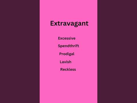 Extravagant synonyms #shorts#short#english
