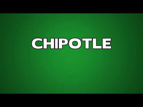 Chipotle Meaning