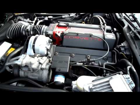 1996 Corvette LT4 engine compartment