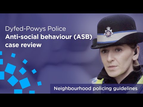 How the anti-social behaviour case review works at Dyfed-Powys Police | College of Policing