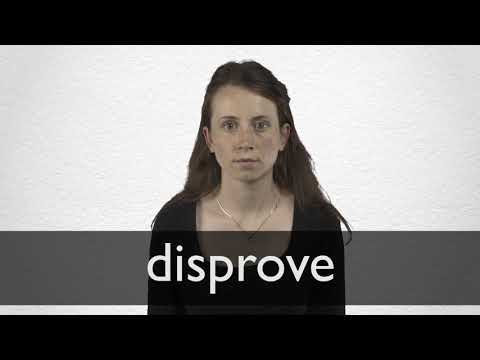 DISPROVE definition in American English | Collins English Dictionary
