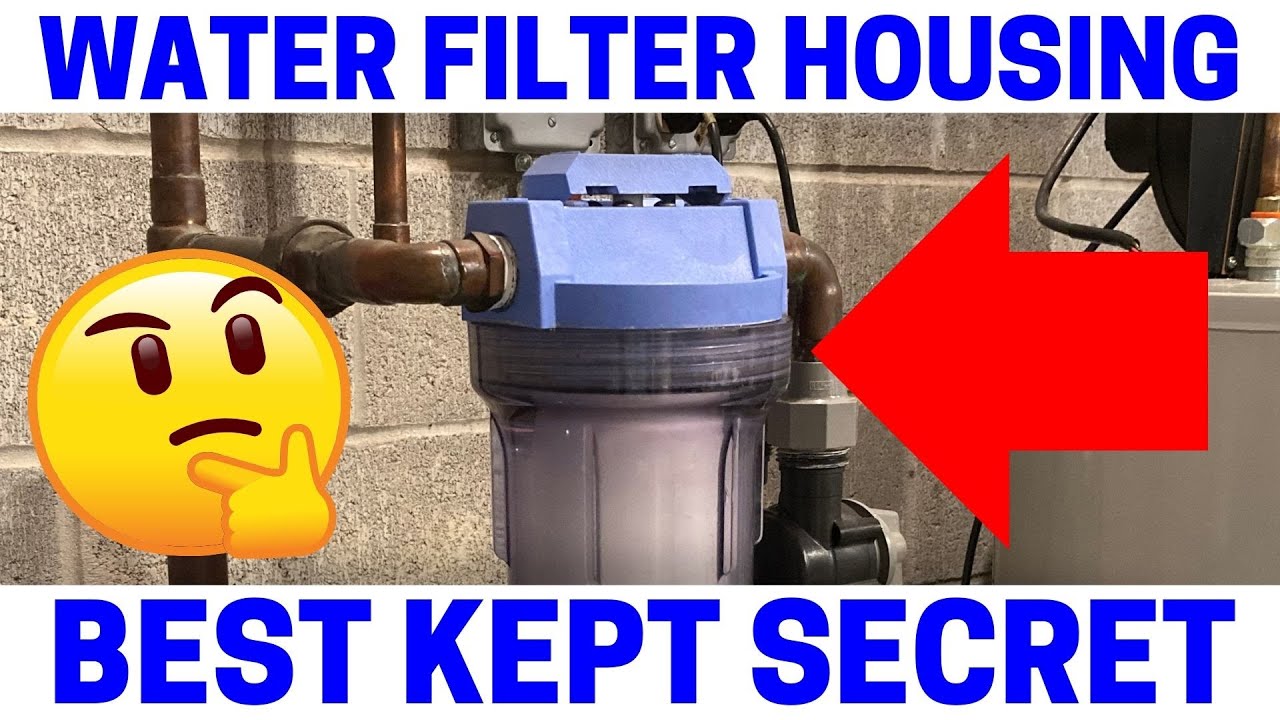 The Best Water Filter Housing - Fast & Easy Filter Replacement!