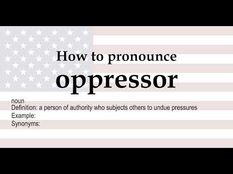 oppressor