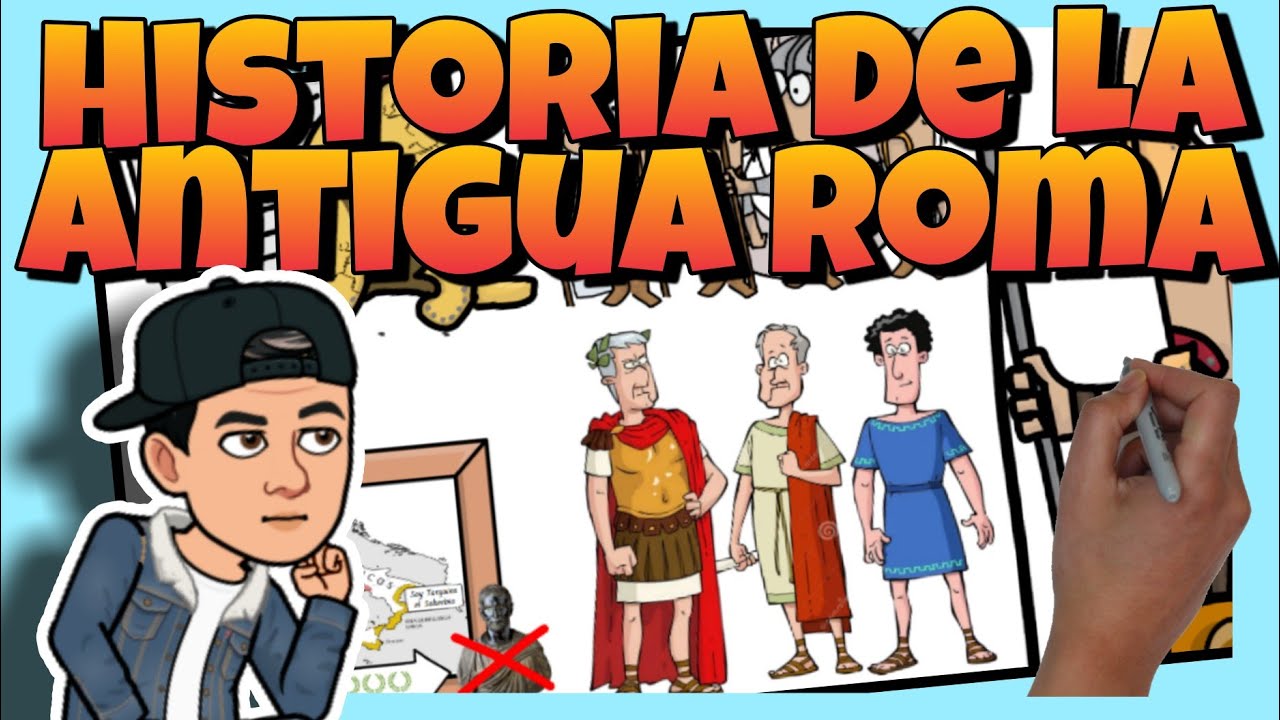 ⚔ HISTORIA de la ANTIGUA ROMA: Monarquía, República e Imperio | Resumen en 5 minutos