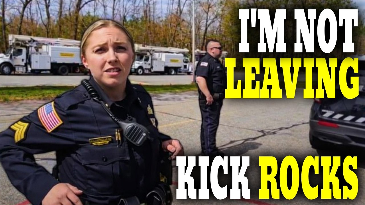 Female Sergeant Intimidation FAIL — Cops Walk of Shame | First Amendment Audit