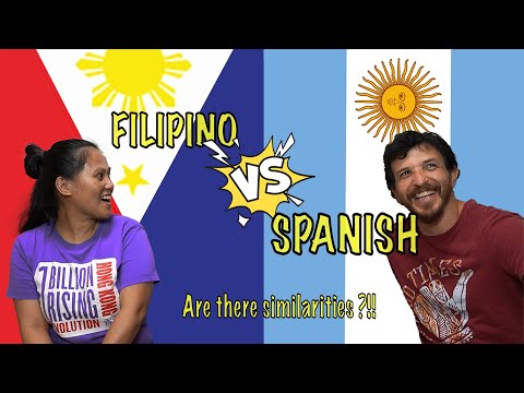 Filipino (Tagalog) VS Spanish: Are there similarities ?!!