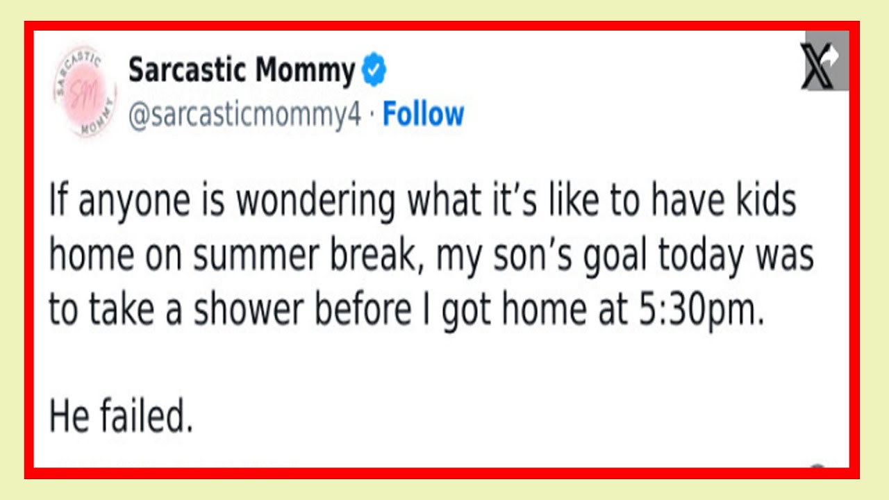 Here Are 40 Of The Best Tweets From Parents That Made People Laugh This July