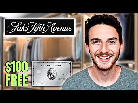AMEX Platinum: $100 Saks Credit (Clothes for *Almost* FREE)