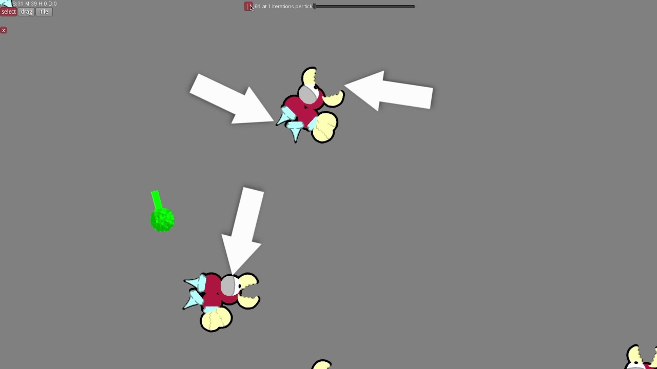 Evolution Simulation with Neural Networks