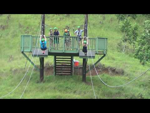 Ziplining in Hawaii