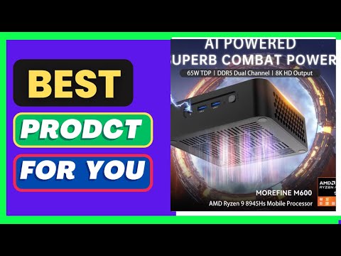 MOREFINE AMD 8945HS 8845HS Mini PC Thunderbolt 3 8645HS Mini Computador