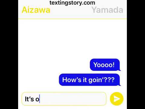 My Hero Academia: Aizawa and Present Mic - Do you love me? Texting Story