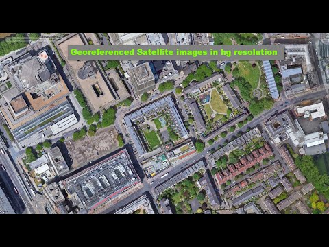 How to download georeferenced satellite images Google maps and Google earth