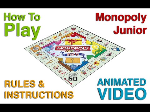 How To Play Monopoly Junior Game - Monopoly Rules & Instructions