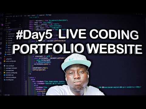 Learning To Code Till I can Get A Job - Day #5 | Building A Portfolio + Updates!