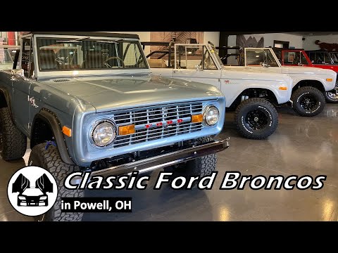 Classic Ford Broncos - Walk Around