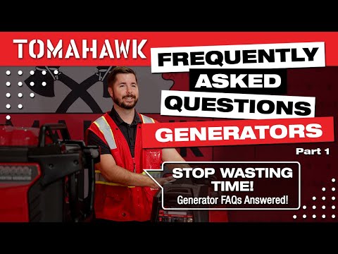 STOP Wasting Time! Generator FAQs Answered!