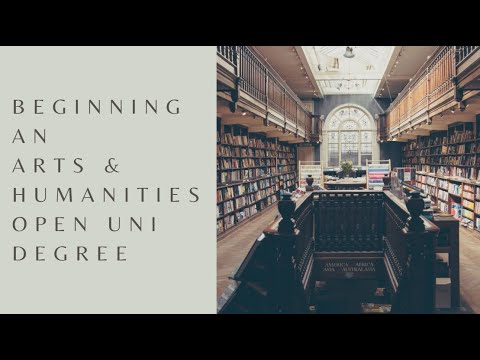 Starting an Arts & Humanities Degree with the Open University