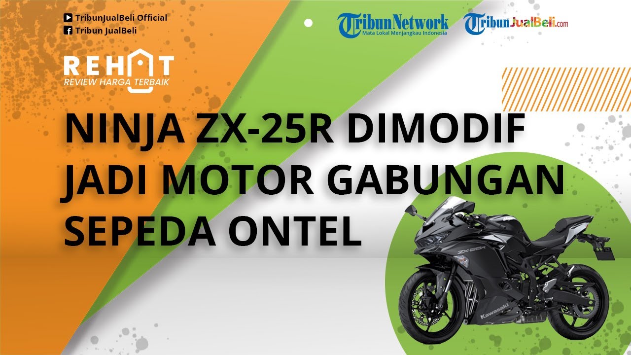 Viral, Begini Penampakan Kawasaki Ninja ZX-25R Dimodifikasi Jadi Motor ...
