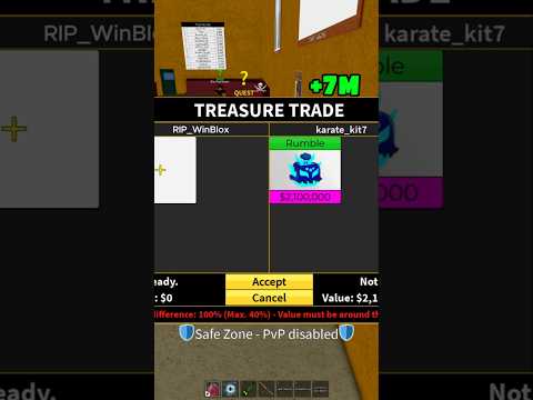 Lvl up my fruit value. W or L trade?? #roblox #bloxfruits #bloxfruitsupdate
