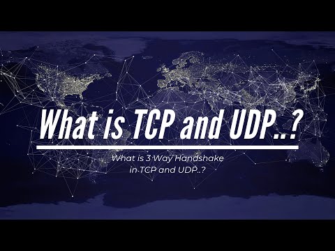 What is TCP and UDP Protocol in Networking..? | What is 3 Way Handshake in TCP and UDP..?