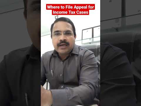 Where to file Appeal for Income Tax Disputes #appeal #incometax