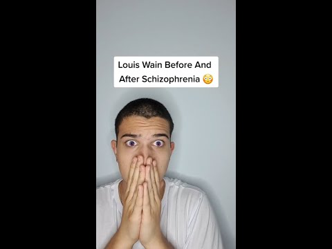 Louis Wain Before And After Schizophrenia #Shorts