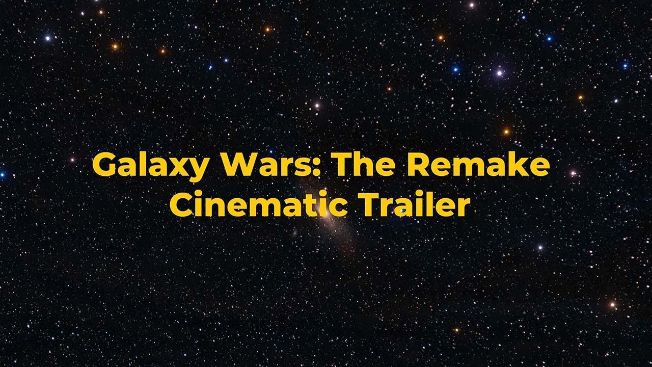 Galaxy Wars: The Remake Cinematic Trailer