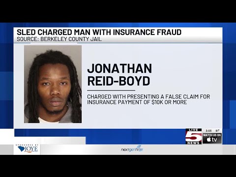 VIDEO: SLED: Berkeley County man charged with insurance fraud