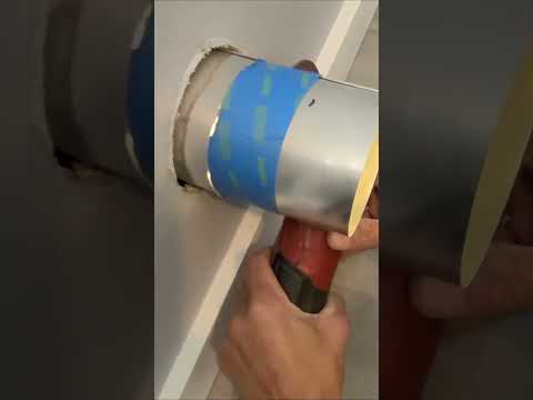 Dryer Vent Installation #shorts #handyman