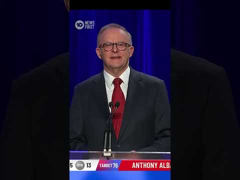 Anthony Albanese Claims Victory In 2025 Australian Election | 10 News First