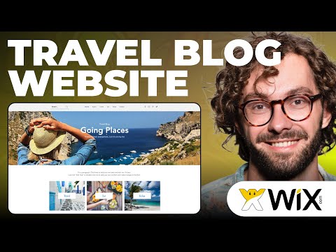 How To Make Travel Blog Website on Wix - Full Tutorial