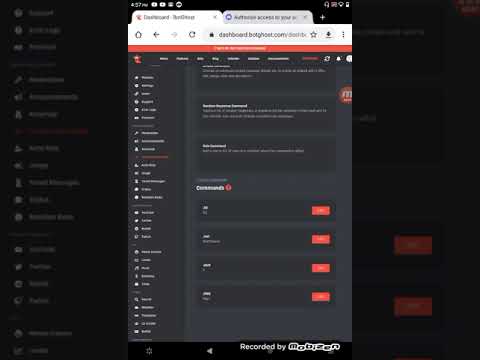 how to get commands on botghost