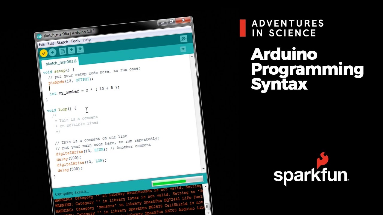 Arduino Programming Syntax