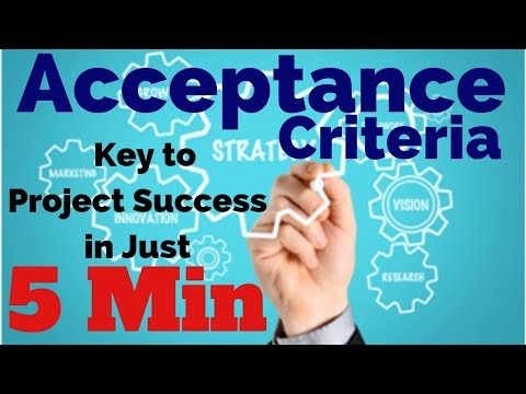 How, What & Why of Acceptance Criteria | acceptance criteria agile | acceptance criteria