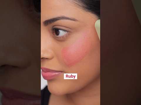 PIXI On The Glow Cream Blush | Blush for Indian Skin | India's Biggest Swatch Library | Nykaa#Shorts