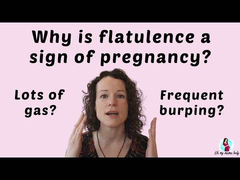 Early Pregnancy Symptoms Gas || Feeling bloated || Burping