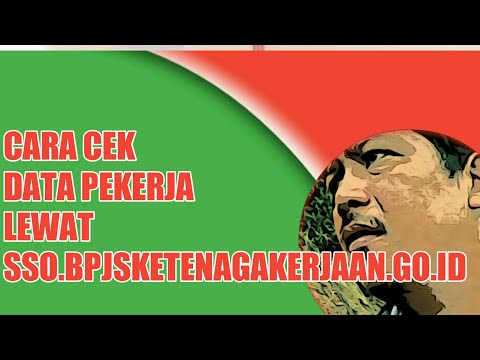 CARA CEK PENERIMA BLT LEWAT SSO BPJS KETENAGAKERJAAN GO ID