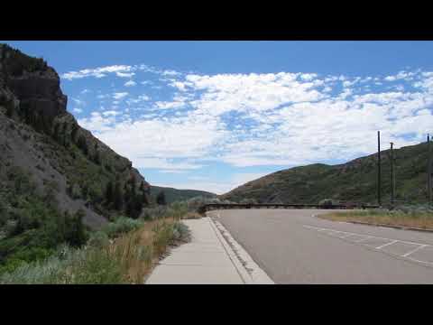 360 View of Bridal Veil Falls in Utah