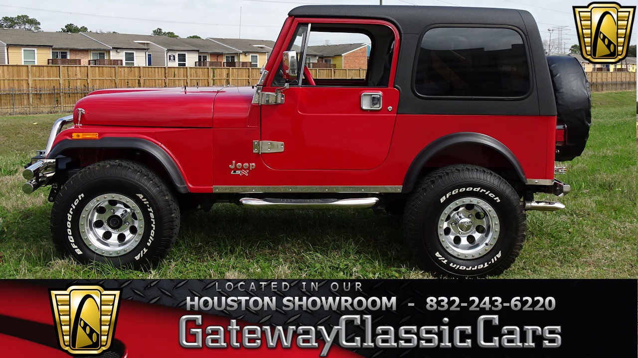 1985 Jeep Wrangler CJ7 Gateway Classic Cars #650 Houston Showroom