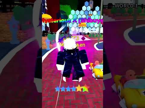 I GOT GOJO SIX STAR💫 #roblox #astdroblox #astd