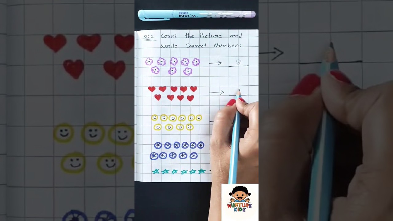 Maths Worksheet for Kids Age 4+ ✏️ #mathsworksheet