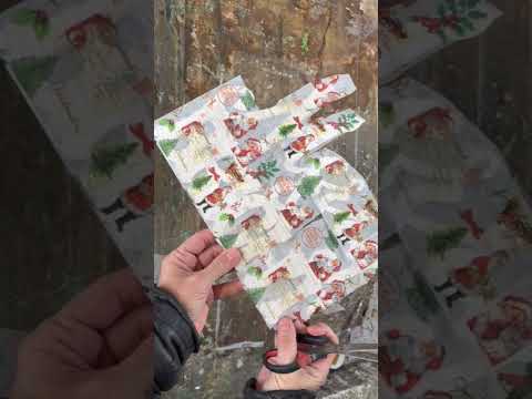 🎄✨ CREATIVE DECOR: Try Napkin Burning Decoupage for Festive Magic! 🔥🌟 #ChristmasCrafts #Decoupage