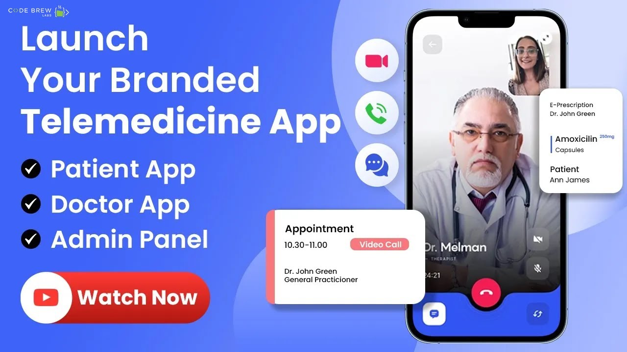 Create Your Own Telemedicine App | Healthcare App Development | Practo Clone | Live Demo